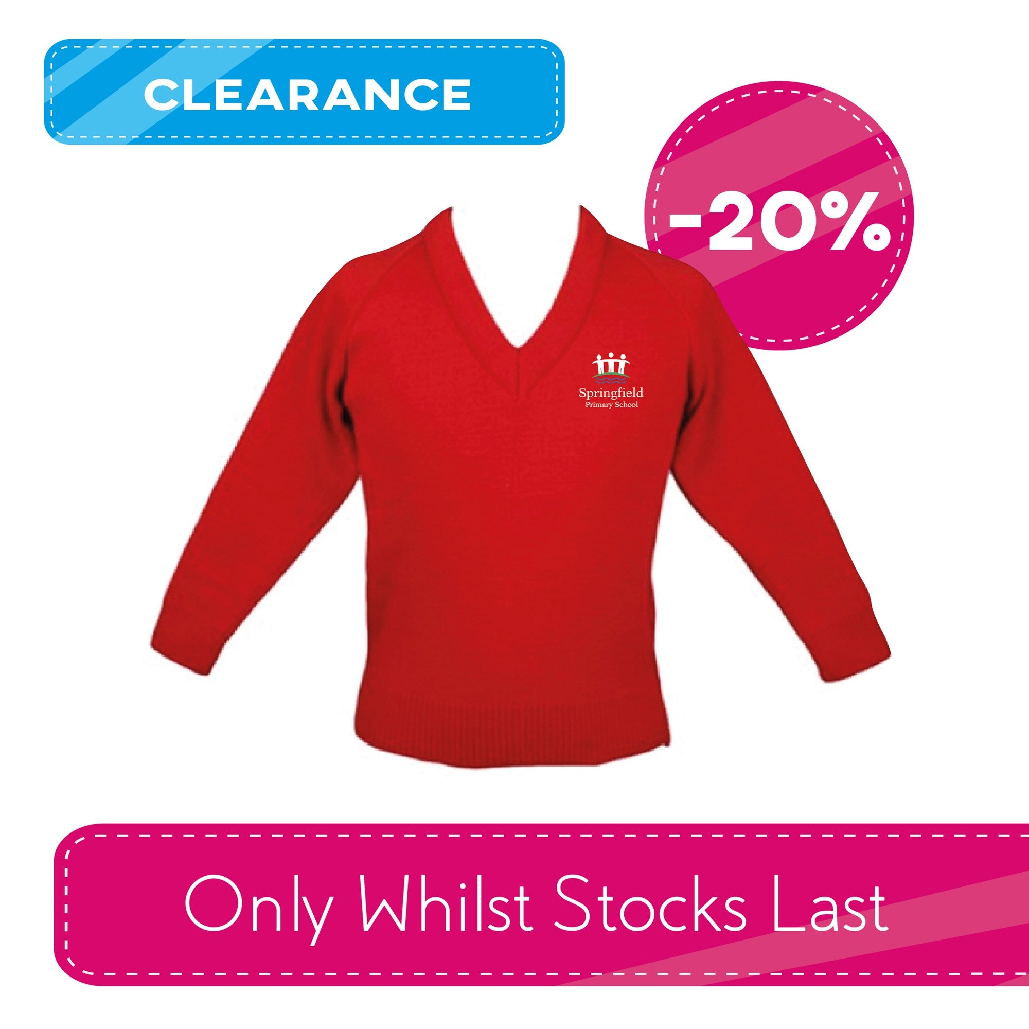 Knitwear Jumper CL Springfield Primary ⚠️While Stock Last⚠️ – School ...